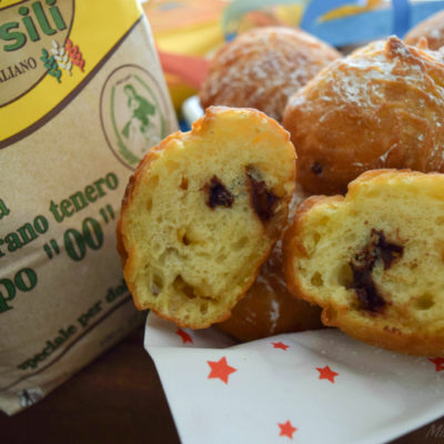 Bombolotti morbidi arancia e cioccolato