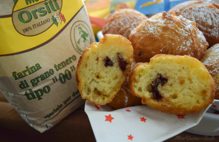 Bombolotti morbidi arancia e cioccolato