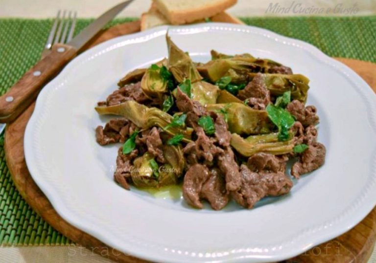 Straccetti con i carciofi - Mind Cucina e Gusto